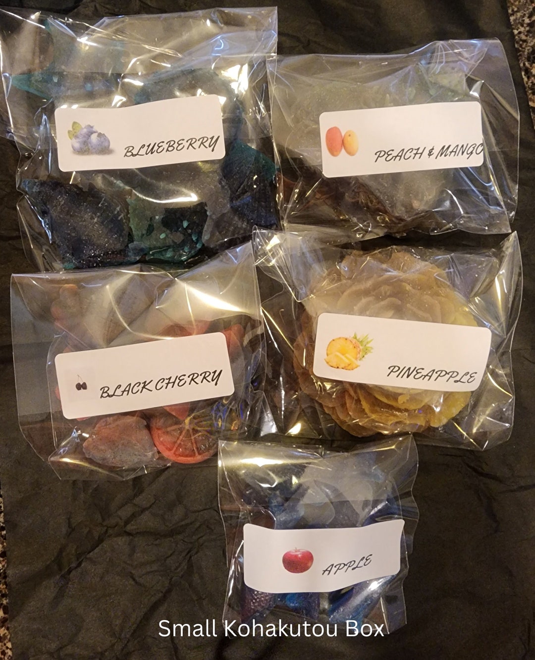 Kohakutou Candy Box small Medium or Large Crystal Candy - Etsy