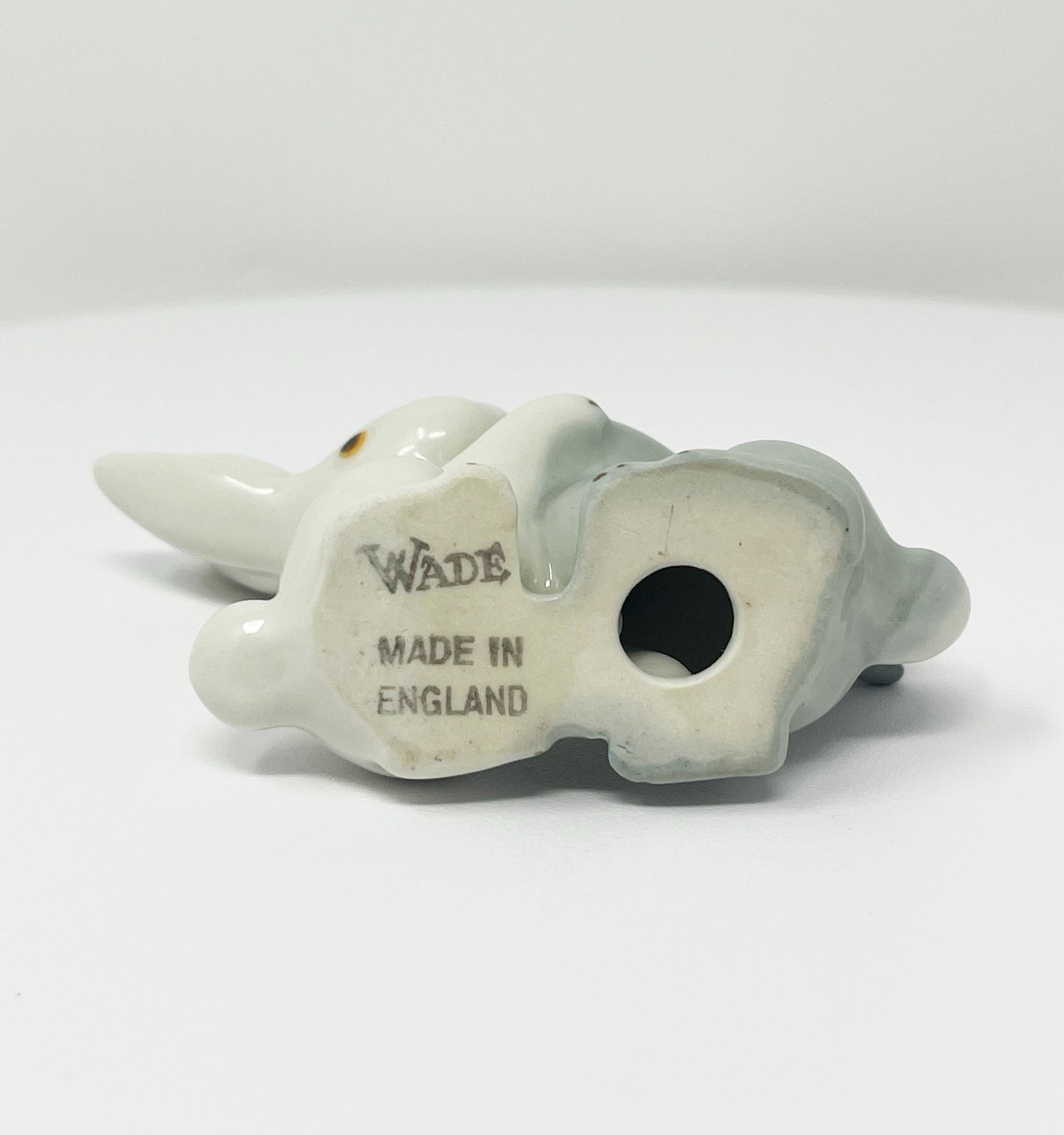 Vintage Wade England Figurine Kissing Bunnies 1940s Signed Rare ...