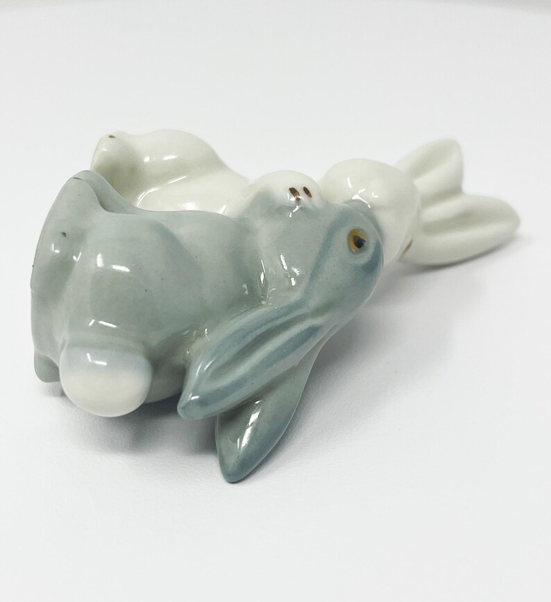 Vintage Wade England Figurine Kissing Bunnies 1940s Signed Rare ...