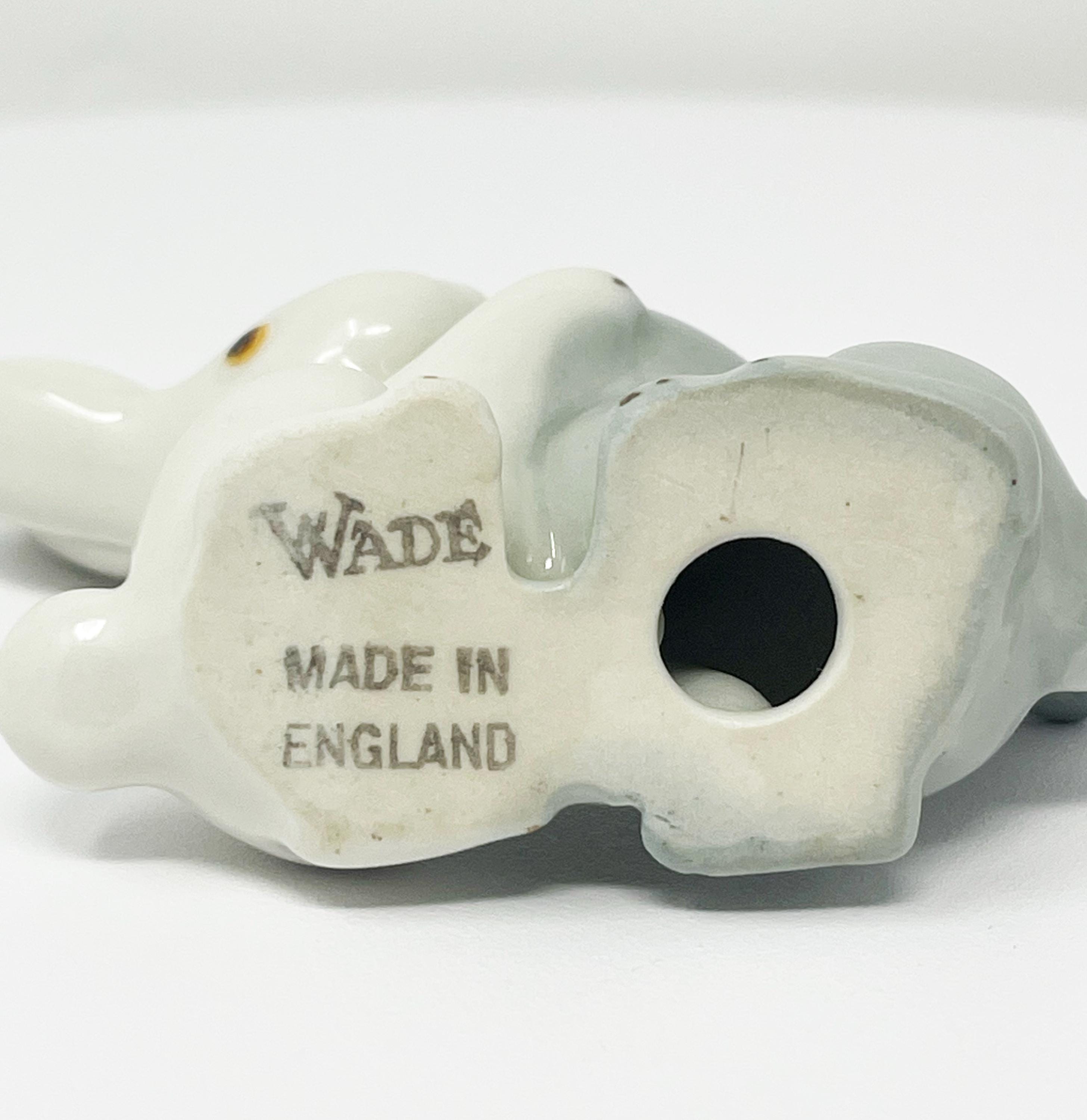 Vintage Wade England Figurine Kissing Bunnies 1940s Signed Rare ...