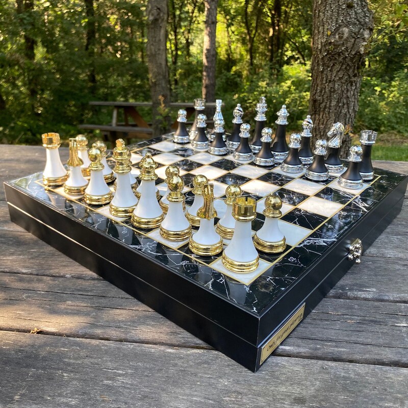 Chess Set Handmade - Etsy