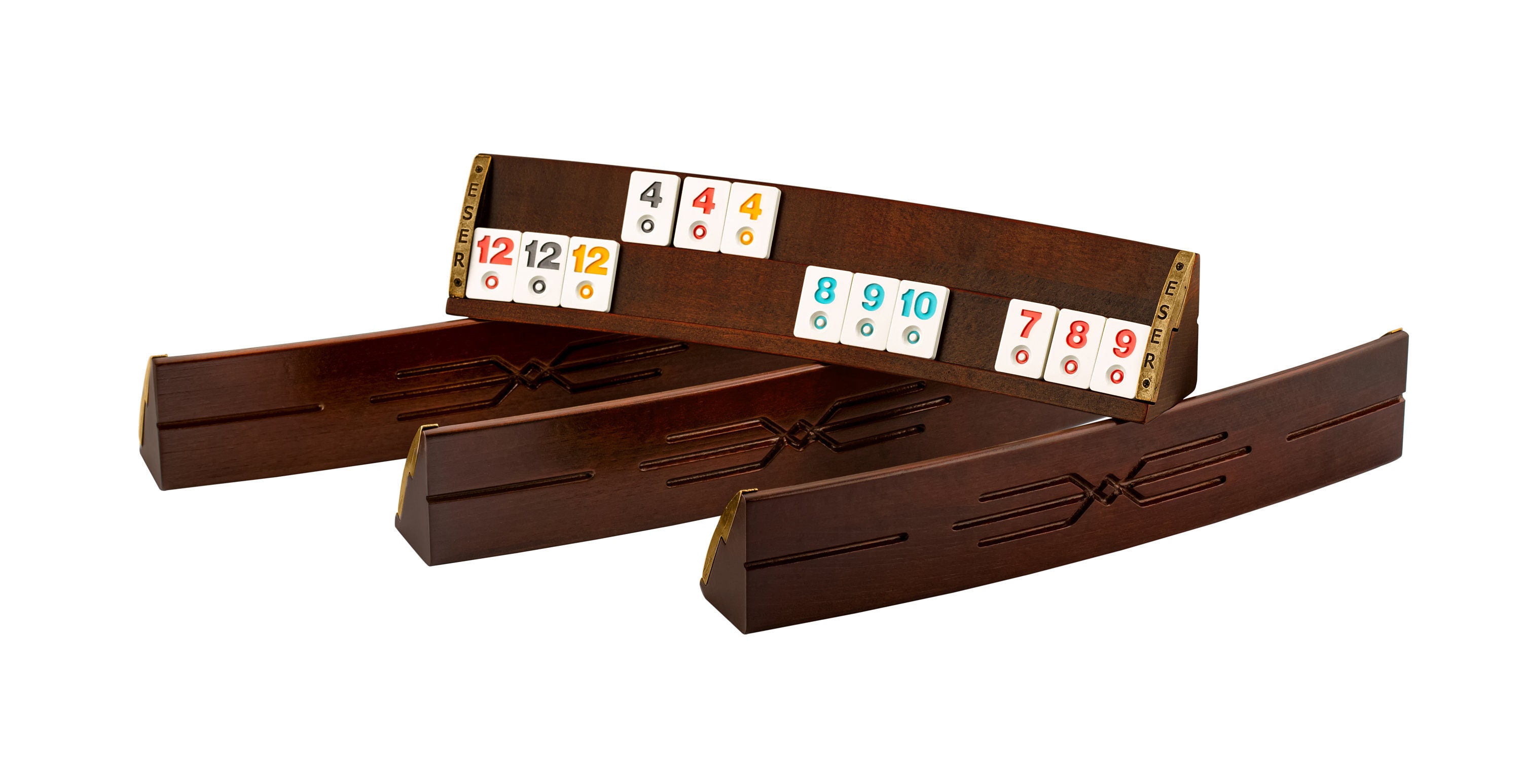 Personalized Wooden Oval Rummy Cube Set, Rummikub Game Oval Shaped ...