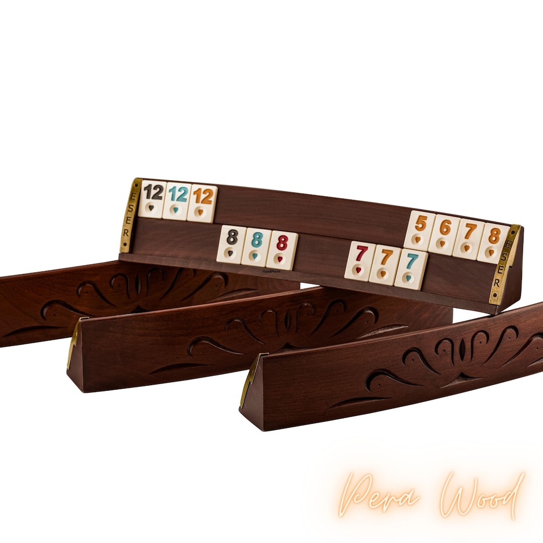 Personalized Wooden Oval Rummy Cube Set Rummikub Game Oval - Etsy