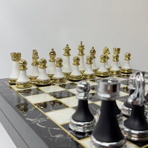 Personalized Collectible Chess Set Wooden Chess Board With - Etsy