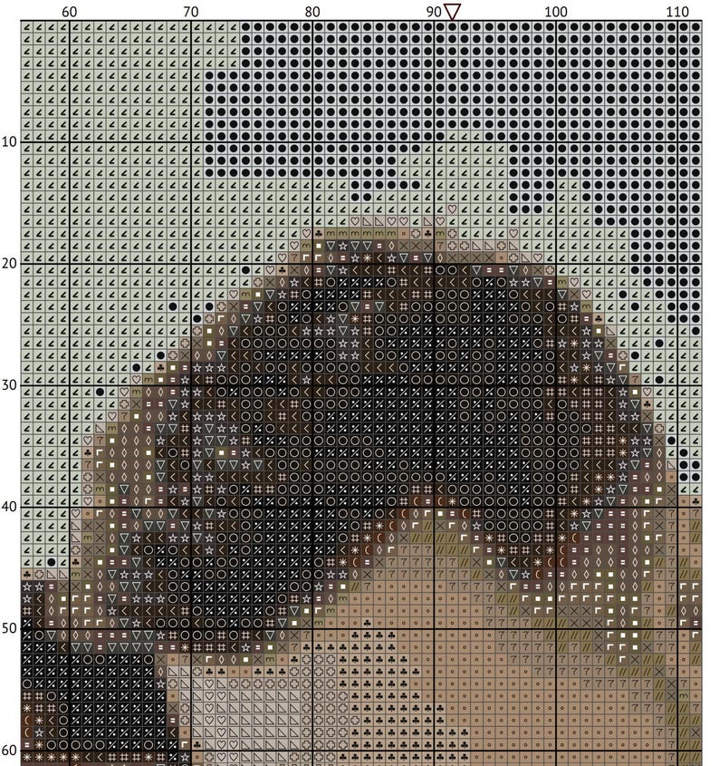 Convert Picture Photo to Stitch Pattern Personalize Cross Stitch ...