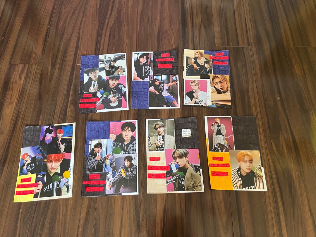 Enhypen Manifesto Scrapbook Posters - Etsy