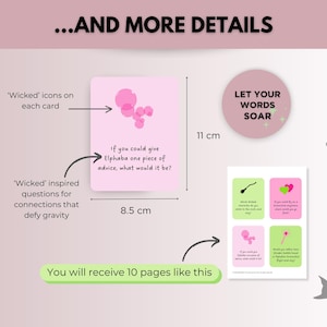 Wicked Conversation Cards, Conversation Starter, Wicked Holiday ...