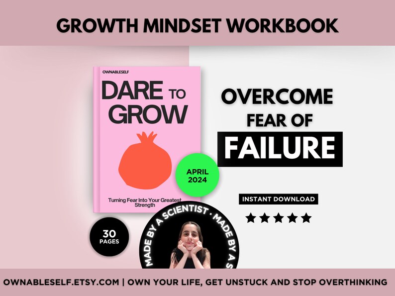Growth Mindset Activities, How to Overcome Fear of Failure, Change Your ...
