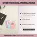 Affirmations for Anxiety, Overthinking Help, Calming Mantras for ...