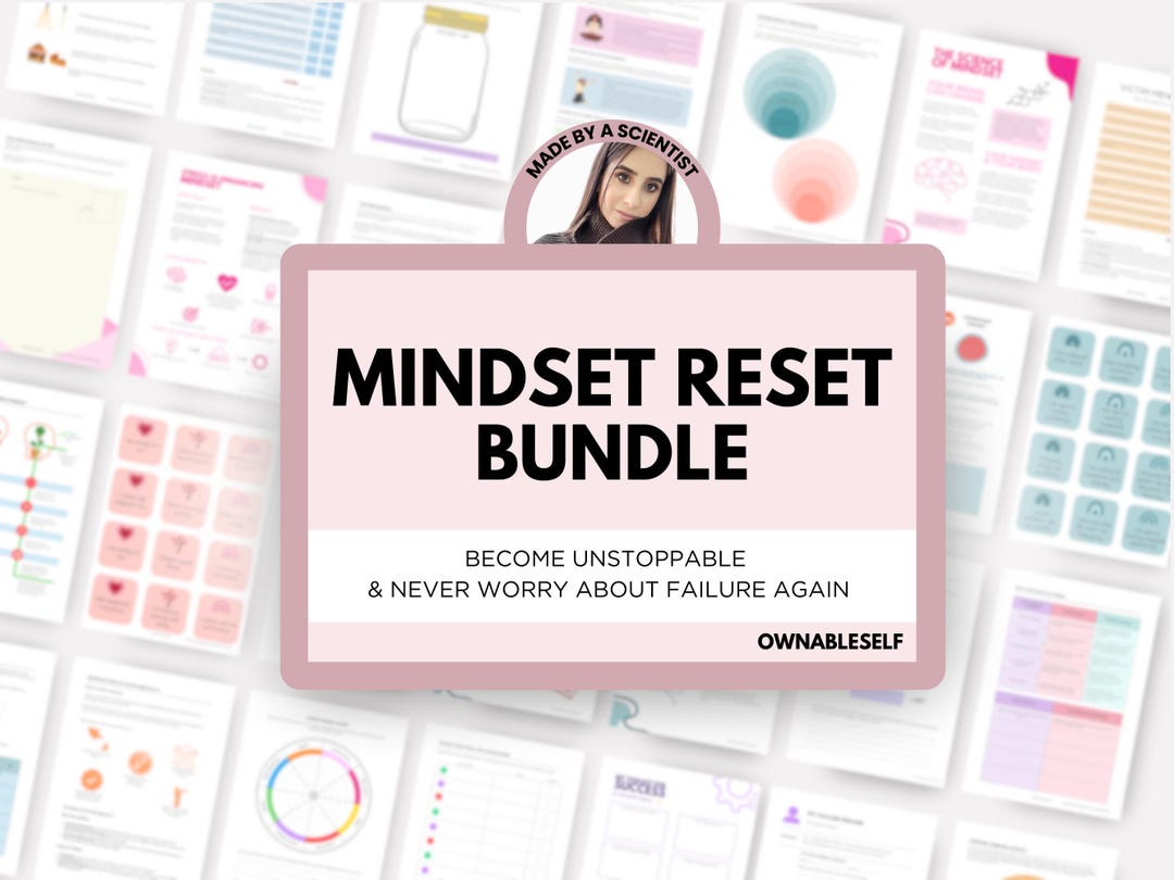 How to Change Mentality, How to Strengthen Your Mindset, Mindset Mastery Bundle, Growth Mindset ...
