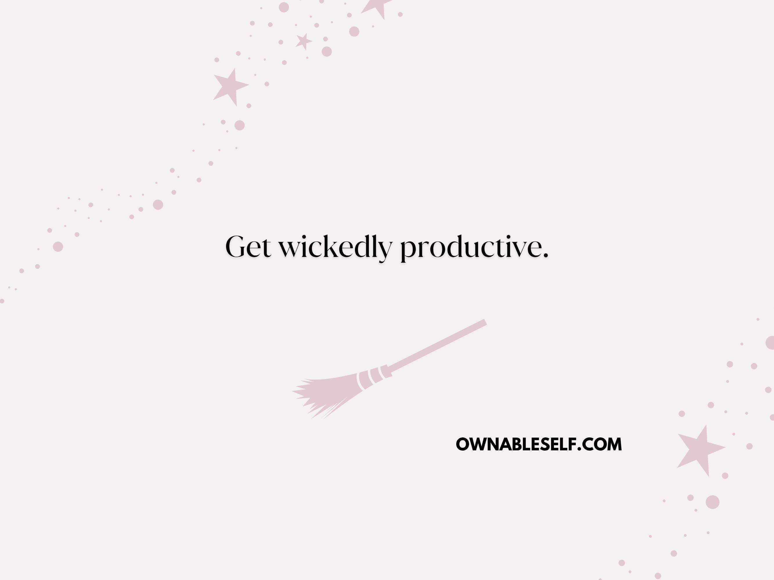 Wicked Planner Printable, Week on One Page, Undated Daily Schedule ...
