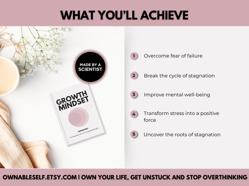 Growth Mindset Activities, How to Overcome Fear of Failure, Change Your ...