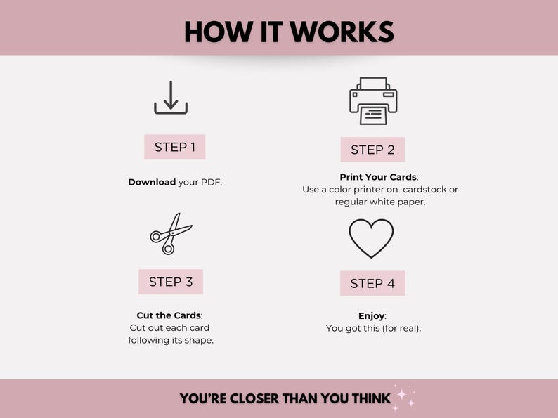 Procrastination Affirmation Cards, Procrastination PDF, How to Stop ...