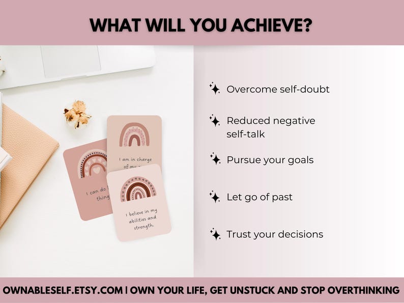 Positive Affirmation Cards, Printable Flashcards, Affirmation for ...