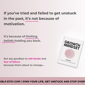 Growth Mindset Activities, How to Overcome Fear of Failure, Change Your ...