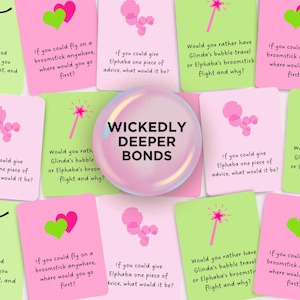 Wicked Conversation Cards, Conversation Starter, Wicked Holiday ...