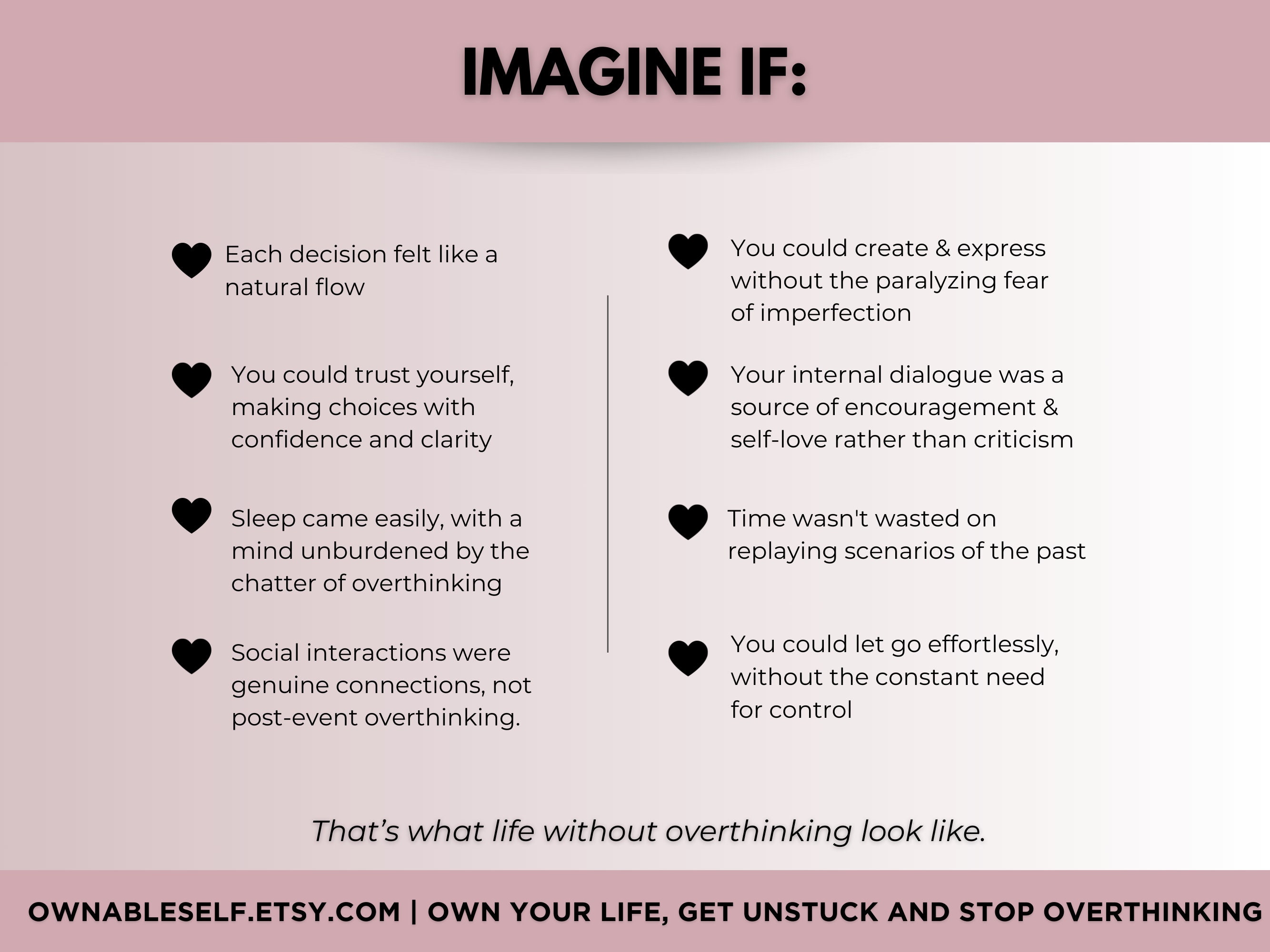 Affirmations for Anxiety, Overthinking Help, Calming Mantras for ...