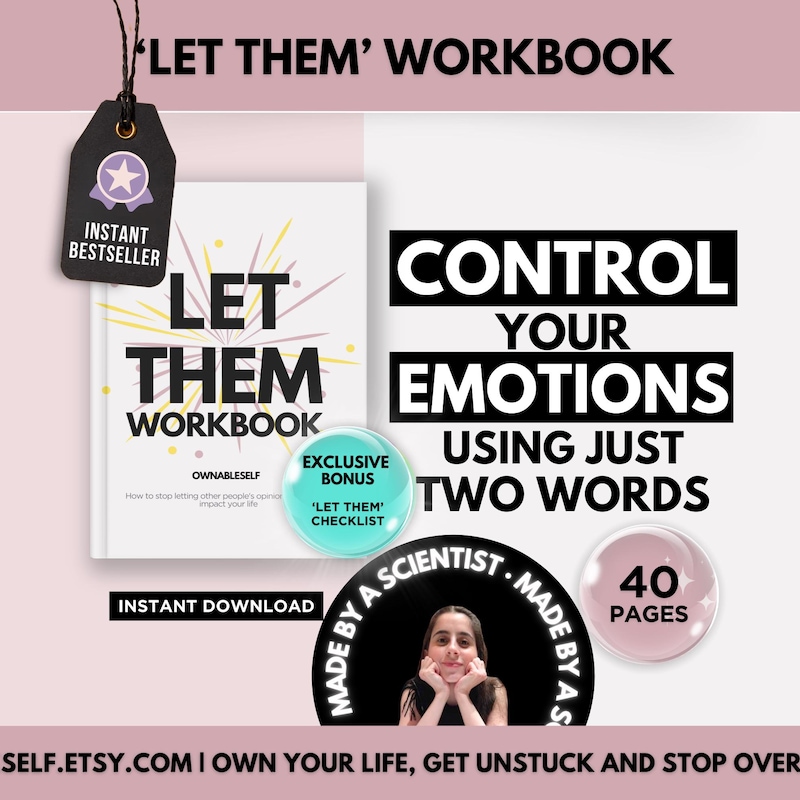 Let Them Theory Worksheets - Etsy