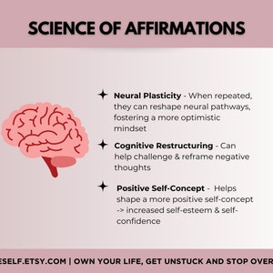 Affirmations for Anxiety, Overthinking Help, Calming Mantras for ...