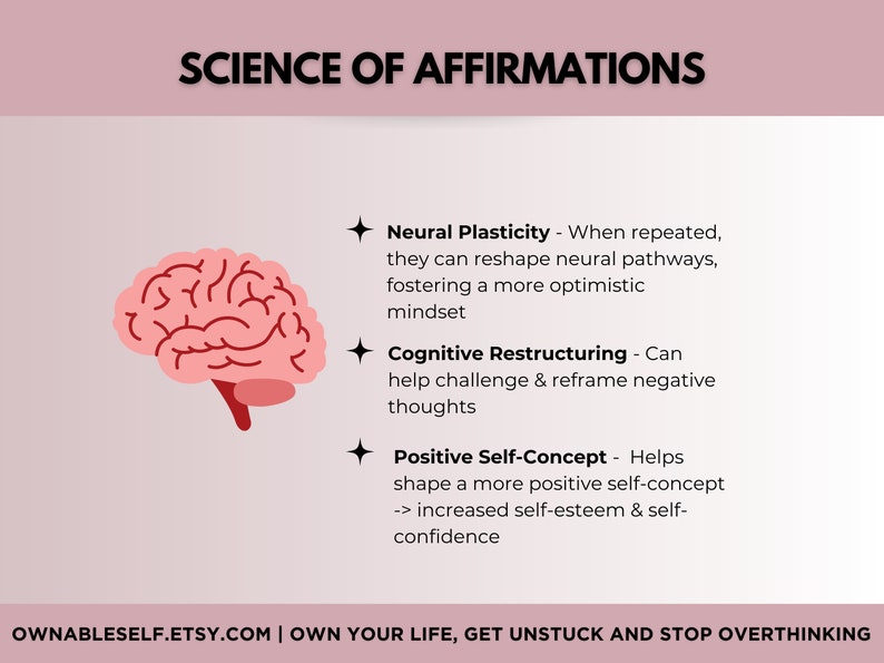 Affirmations for Anxiety, Overthinking Help, Calming Mantras for ...
