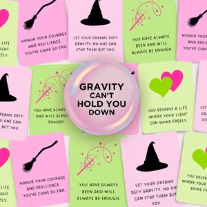 Wicked Gentle Reminders, Wicked Affirmation Cards, Wicked Movie ...