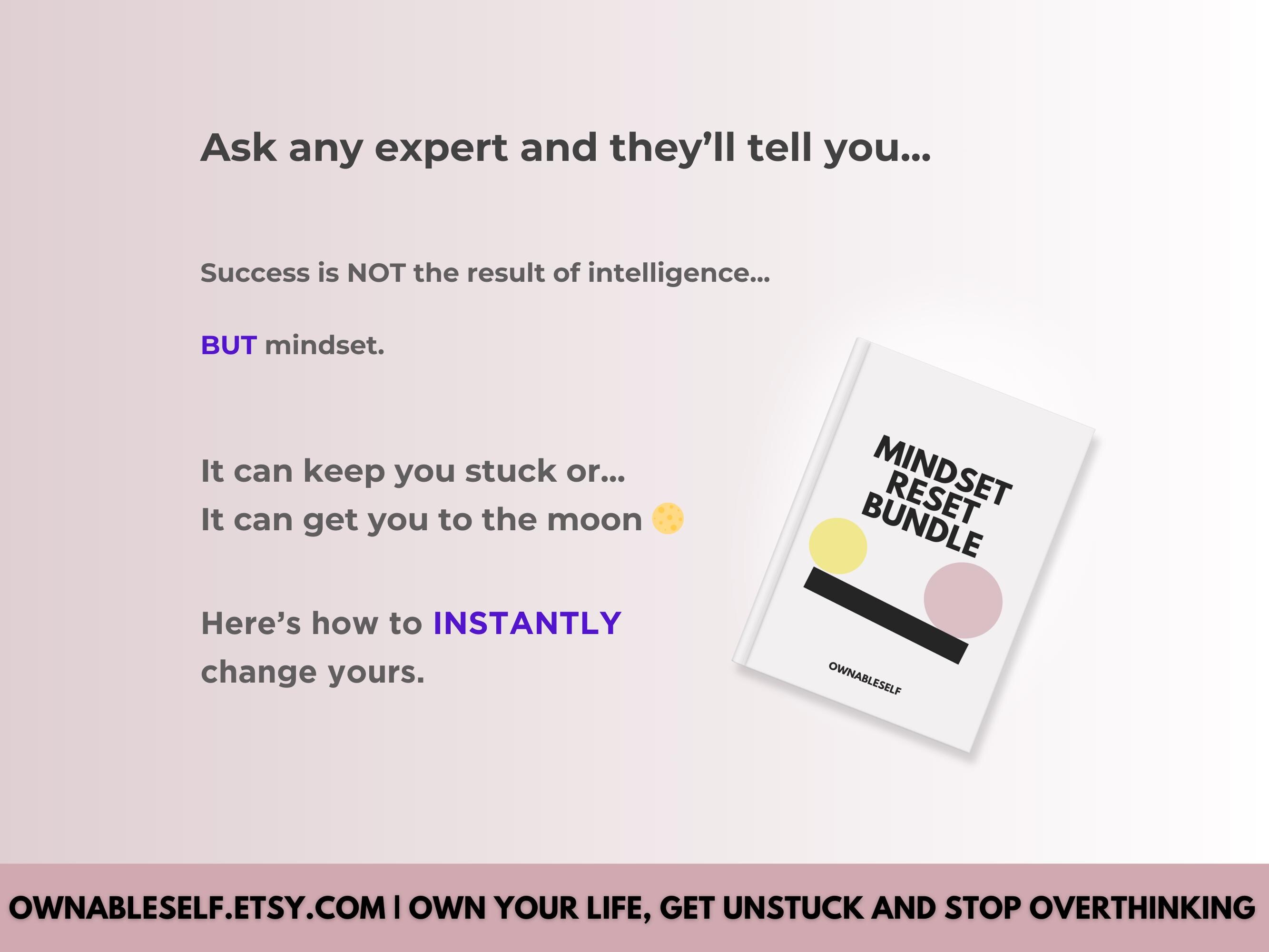 How to Change Mentality, How to Strengthen Your Mindset, Mindset Mastery Bundle, Growth Mindset ...