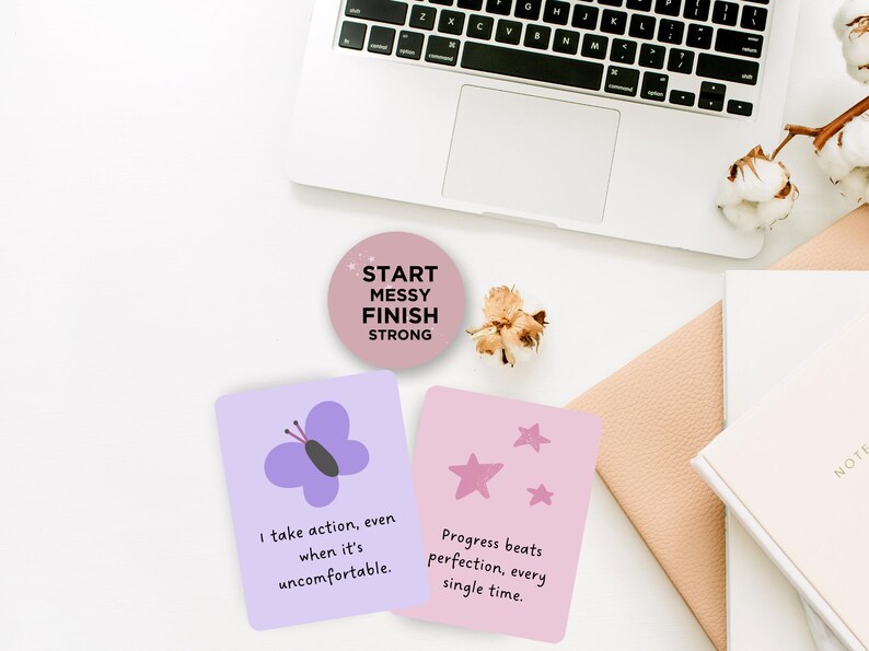 Procrastination Affirmation Cards, Procrastination PDF, How to Stop ...