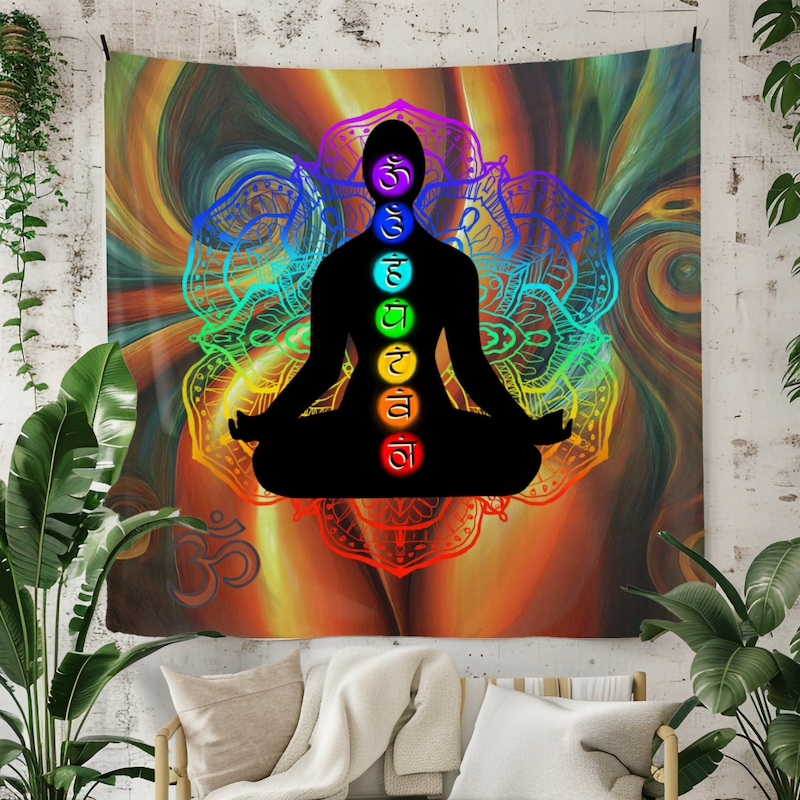 Chakra Tapestry - Etsy