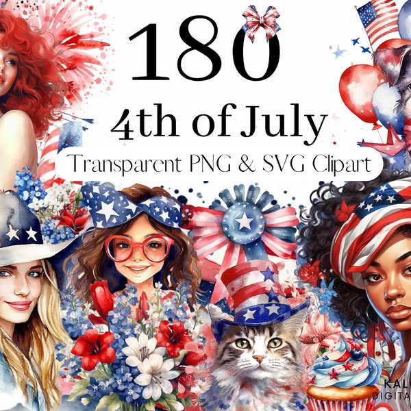 Patriotic Clipart - Etsy