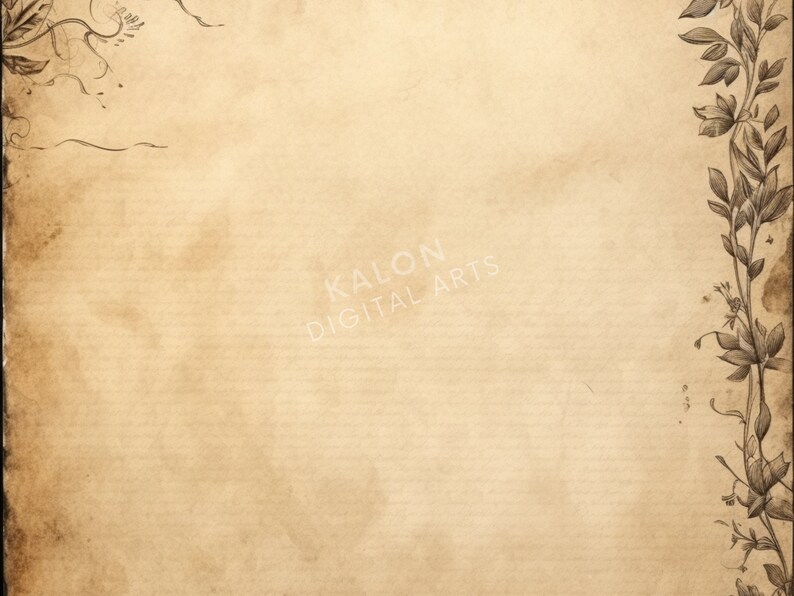 Vintage Paper Texture SVG Junk Journal Digital Pages PNG - Etsy