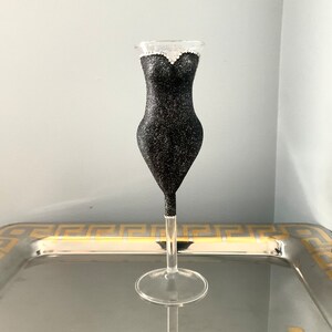 Body Shaped Cocktail Glasses With Rhinestone Accents, Female Shaped ...