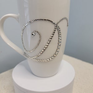 Personalized Custom Rhinestone Coffee Mug, Handmade - Etsy