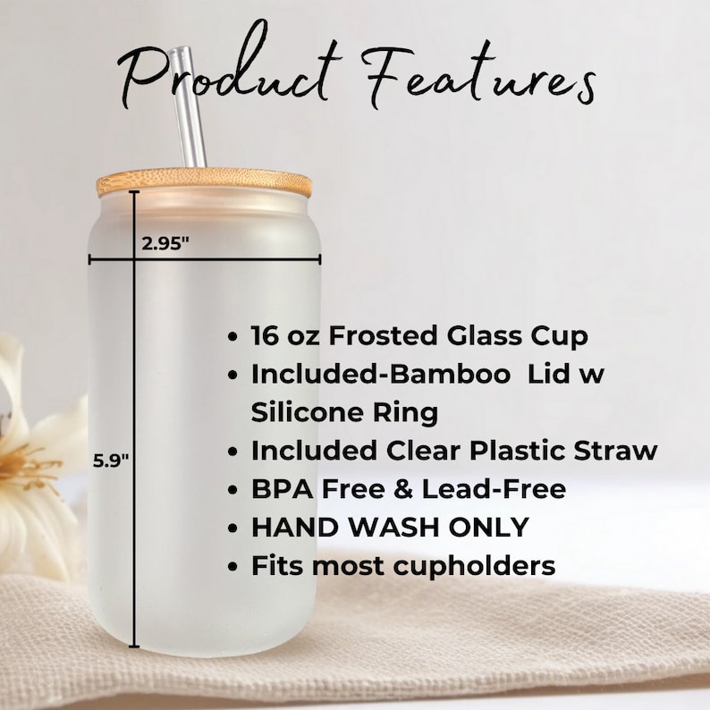 Trust in the Lord Ice Coffee Cup, Christian Gift for Women, Affirmation ...