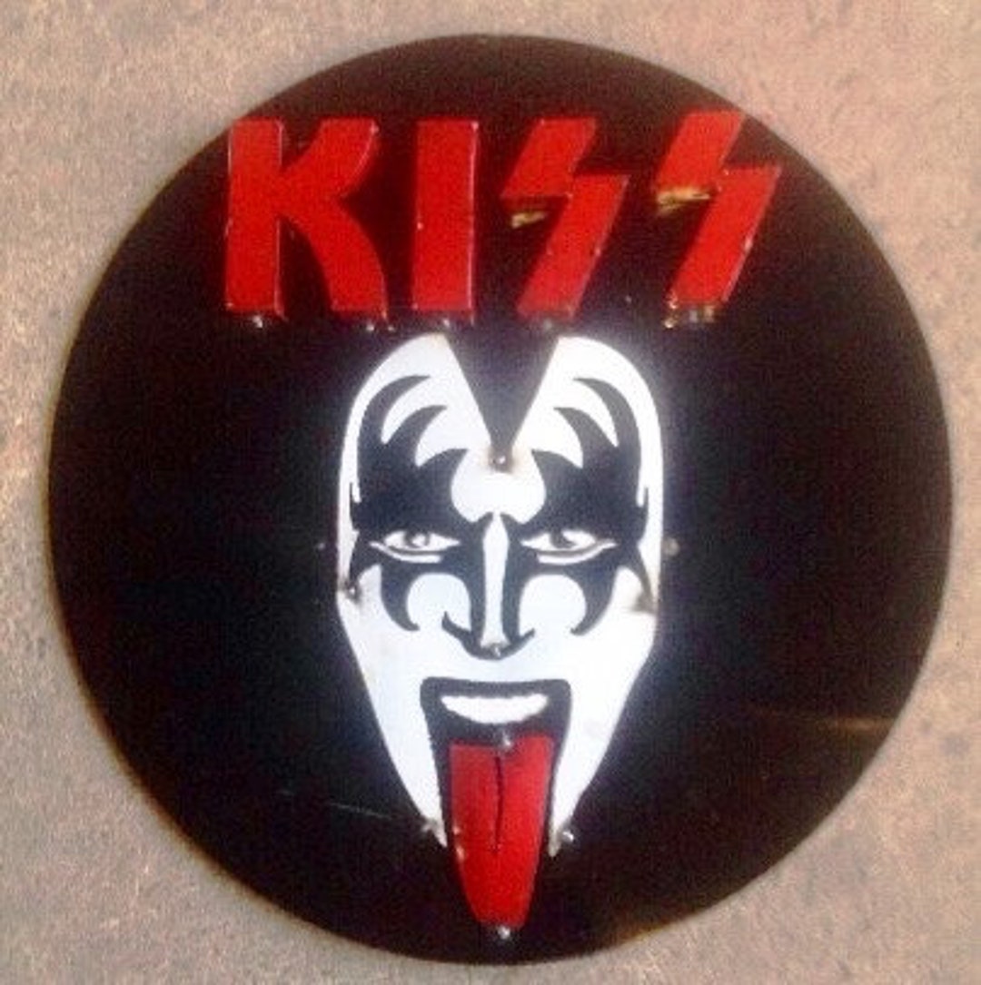 Kiss Garage Man Cave Metal Wall Art Home Decor - Etsy