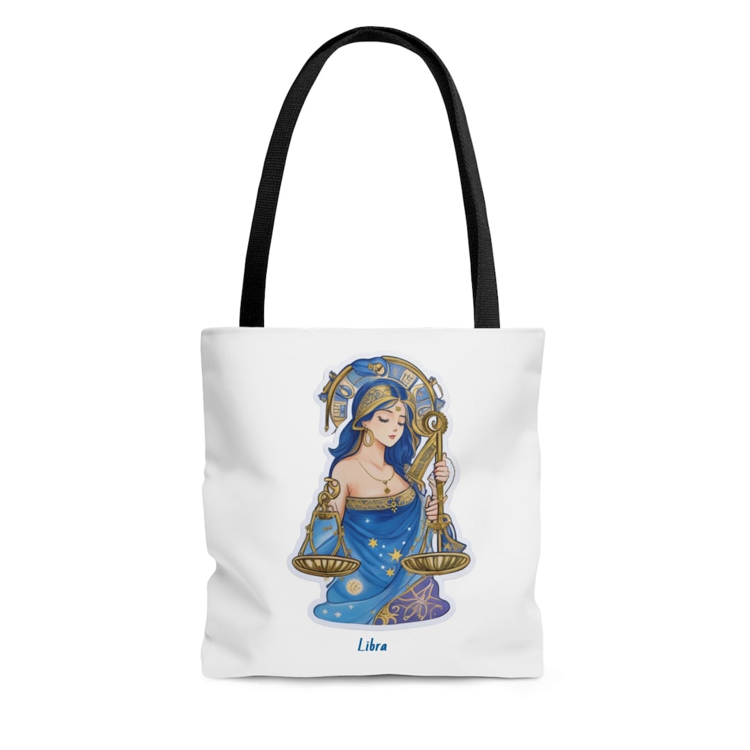 Libra Tote Bag AOP Zodiac Bag Horoscope Bag Libra Bag Men - Etsy
