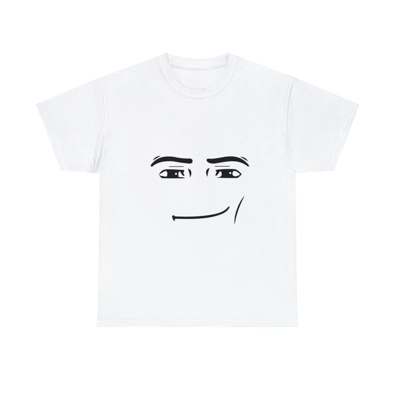 Roblox Face Meme Unisex Heavy Cotton Roblox Face Meme T Shirt Roblox Meme Roblox Face Roblox