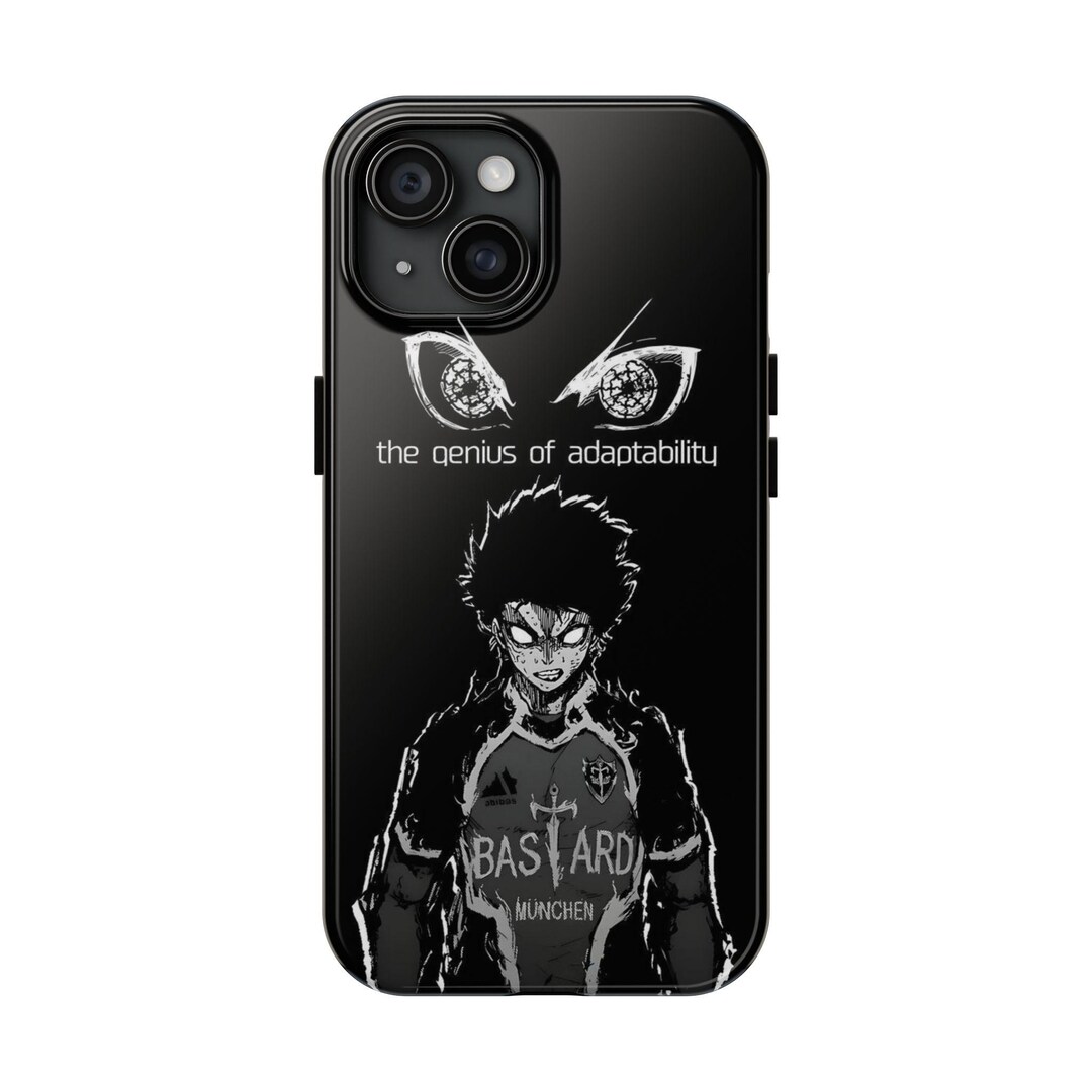 Isagi Yoichi Blue Lock Black Phone Case for iPhone 16 15 14 13 12 11 10 ...