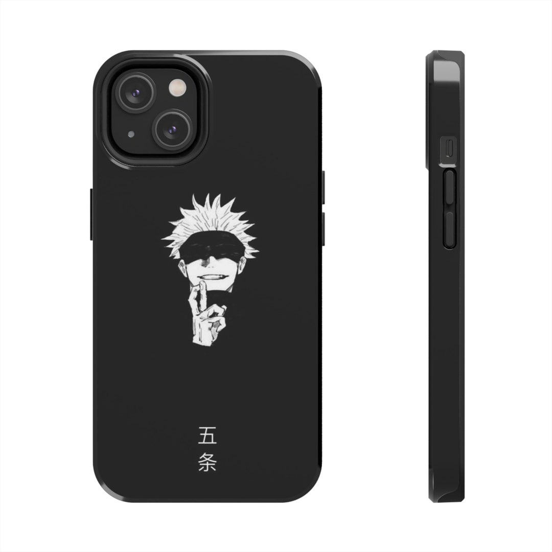 Satoru Gojo Jujutsu Kaisen Phone Case for iPhone 14 13 12 11 10 8 7 Xs ...