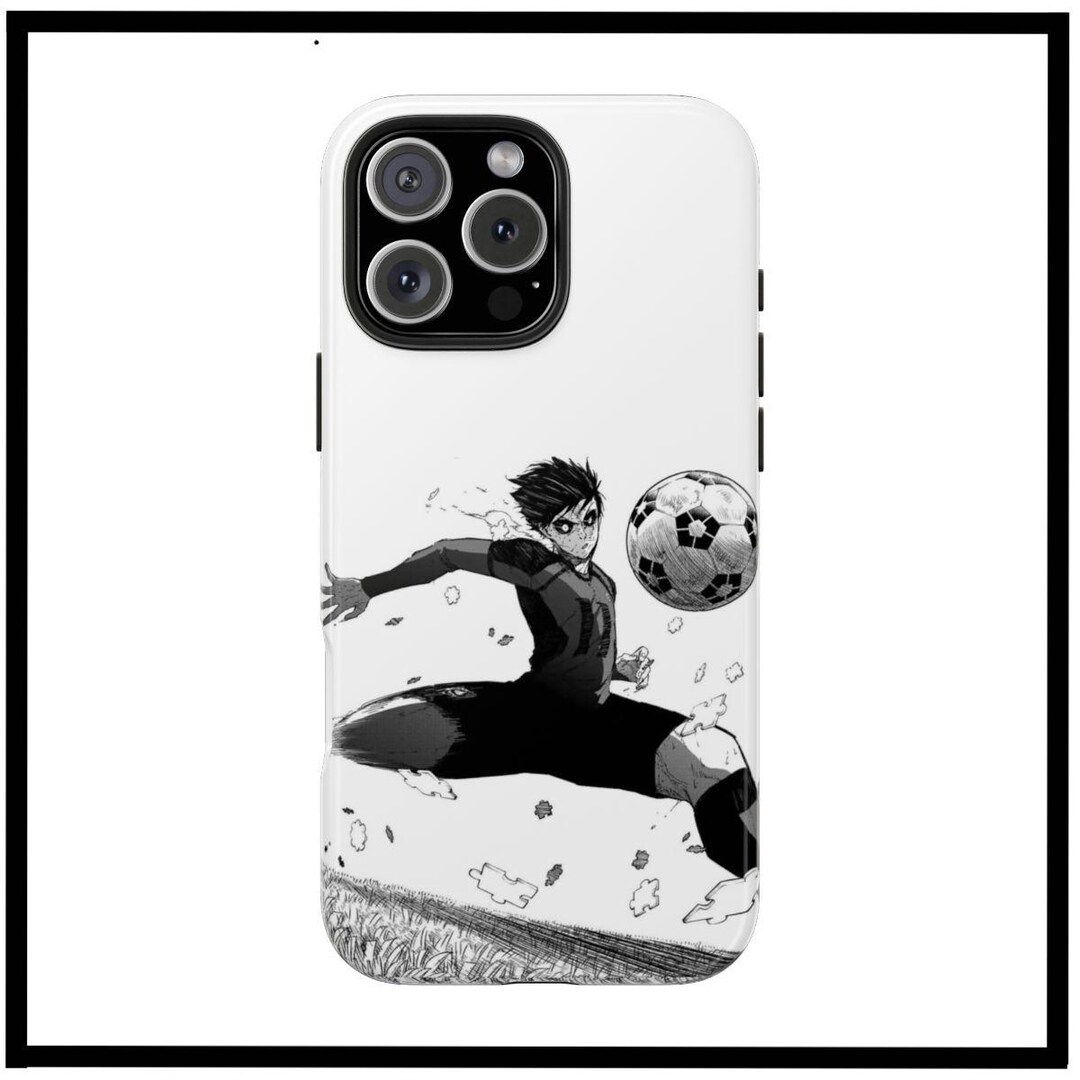 Isagi Yoichi Blue Lock White Phone Case for iPhone 16 15 14 13 12 11 ...