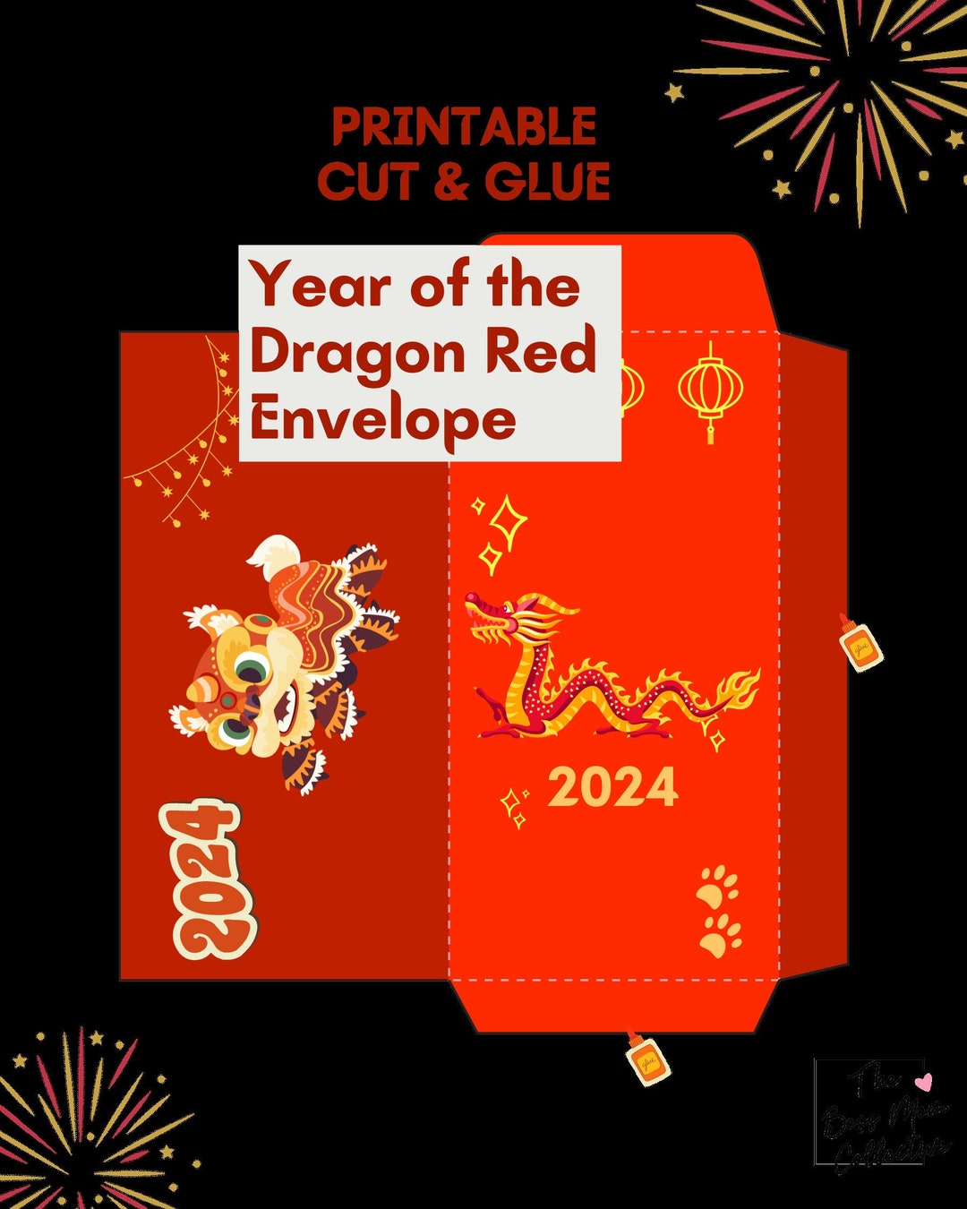 Chinese New Year | Red Envelope | New Year Gift | Year of the DRAGON ...