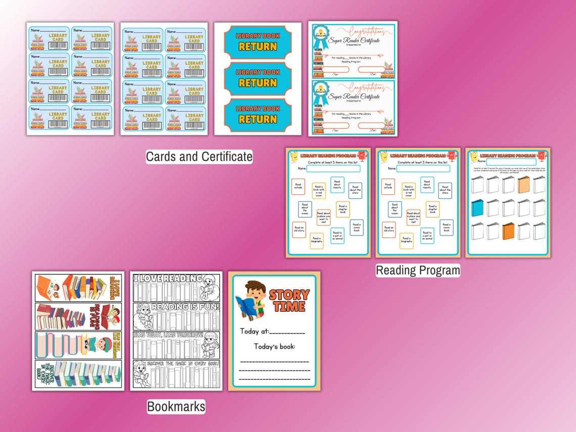 Library Dramatic Play Printable | Pretend Play Classroom | Imaginative ...