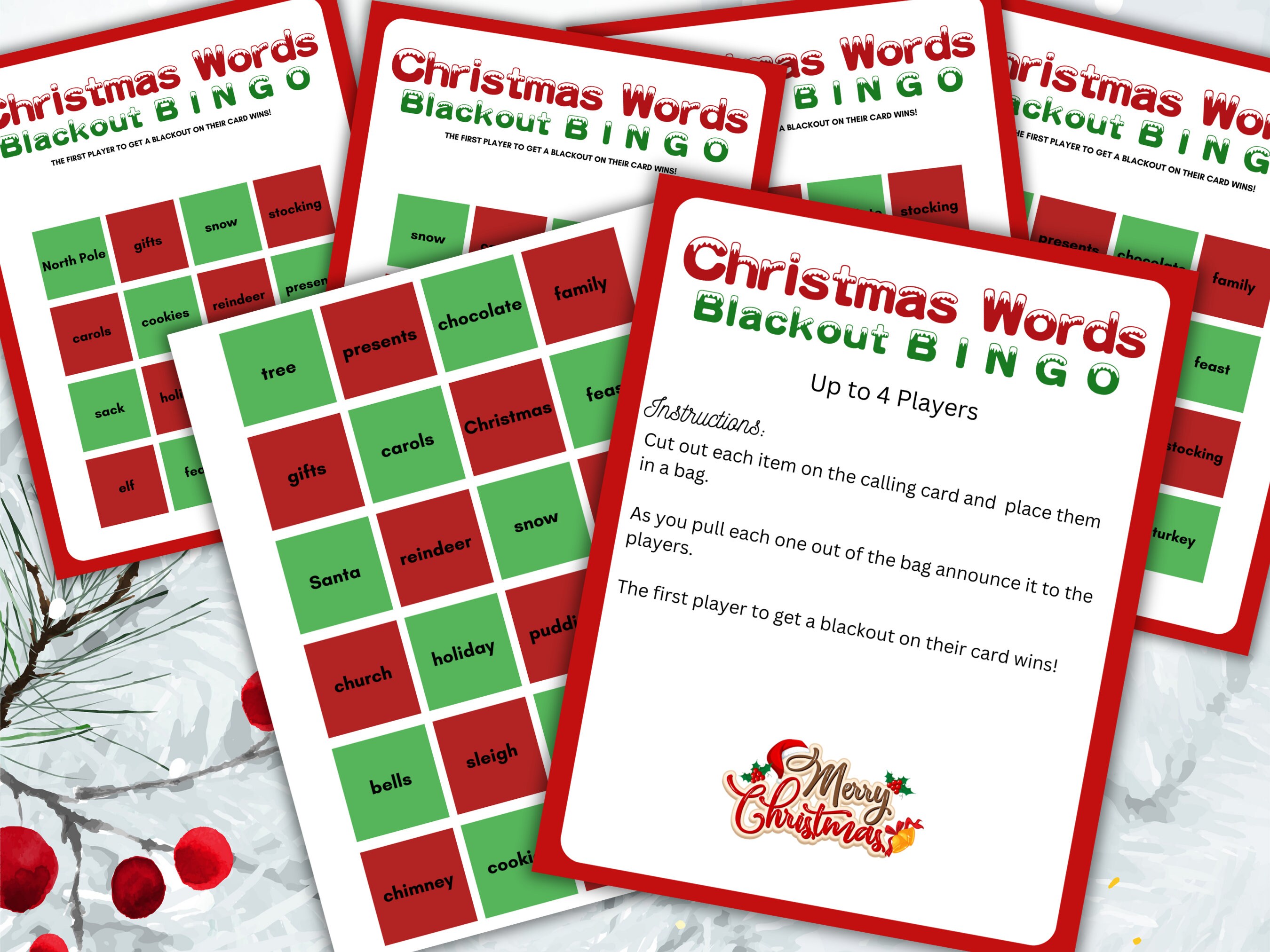 Office Party Game Fun Holiday Game for Teens and Adults Zoom Game ...