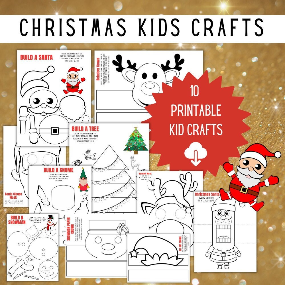 Toddler Christmas Keepsake | Memory Keepsake | Diy Card | Christmas ...