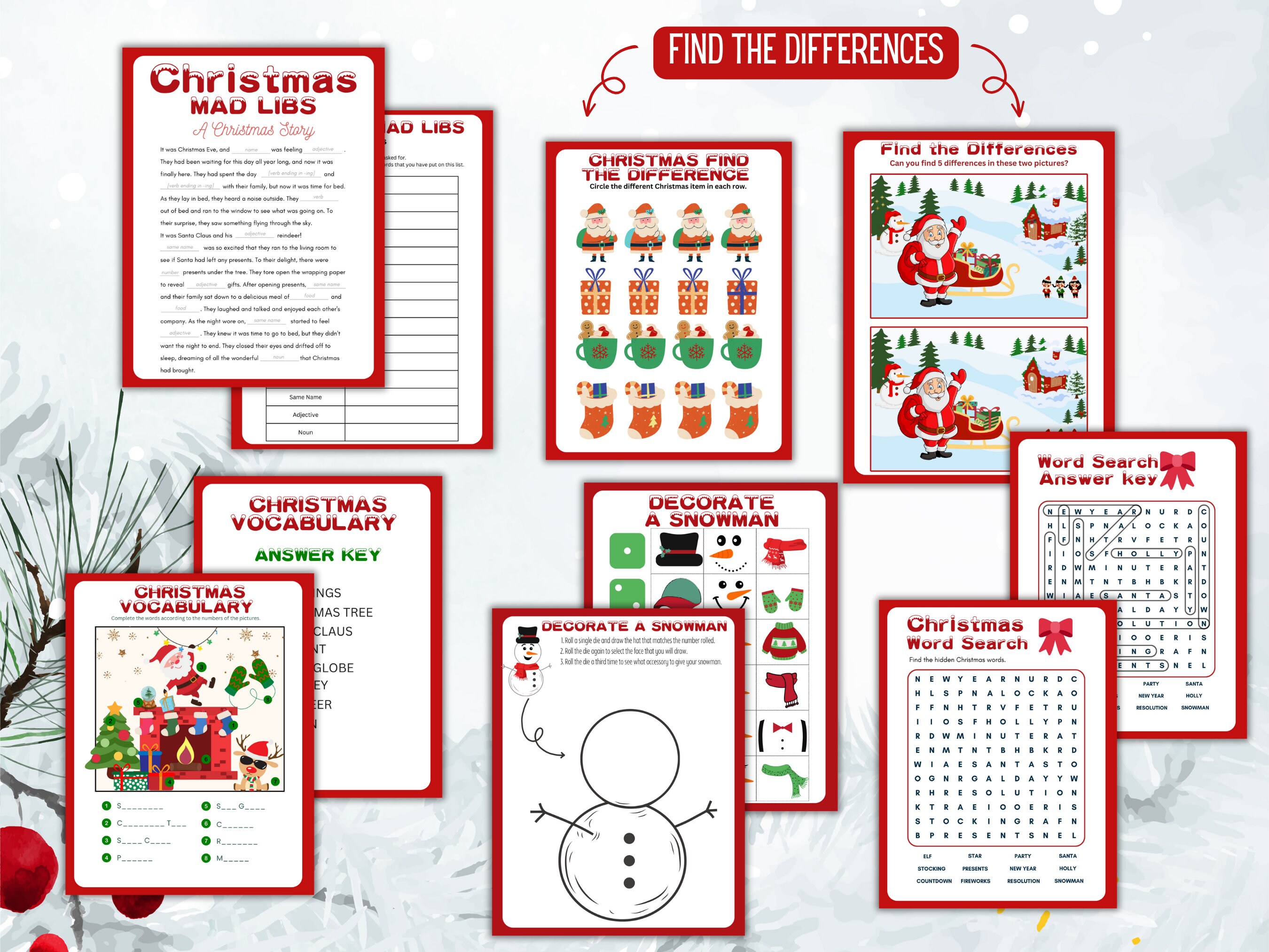 Office Party Game Fun Holiday Game for Teens and Adults Zoom Game ...