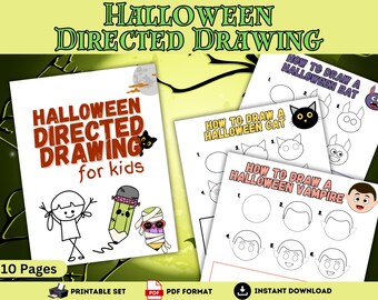 Directed Drawing for Kids - Etsy