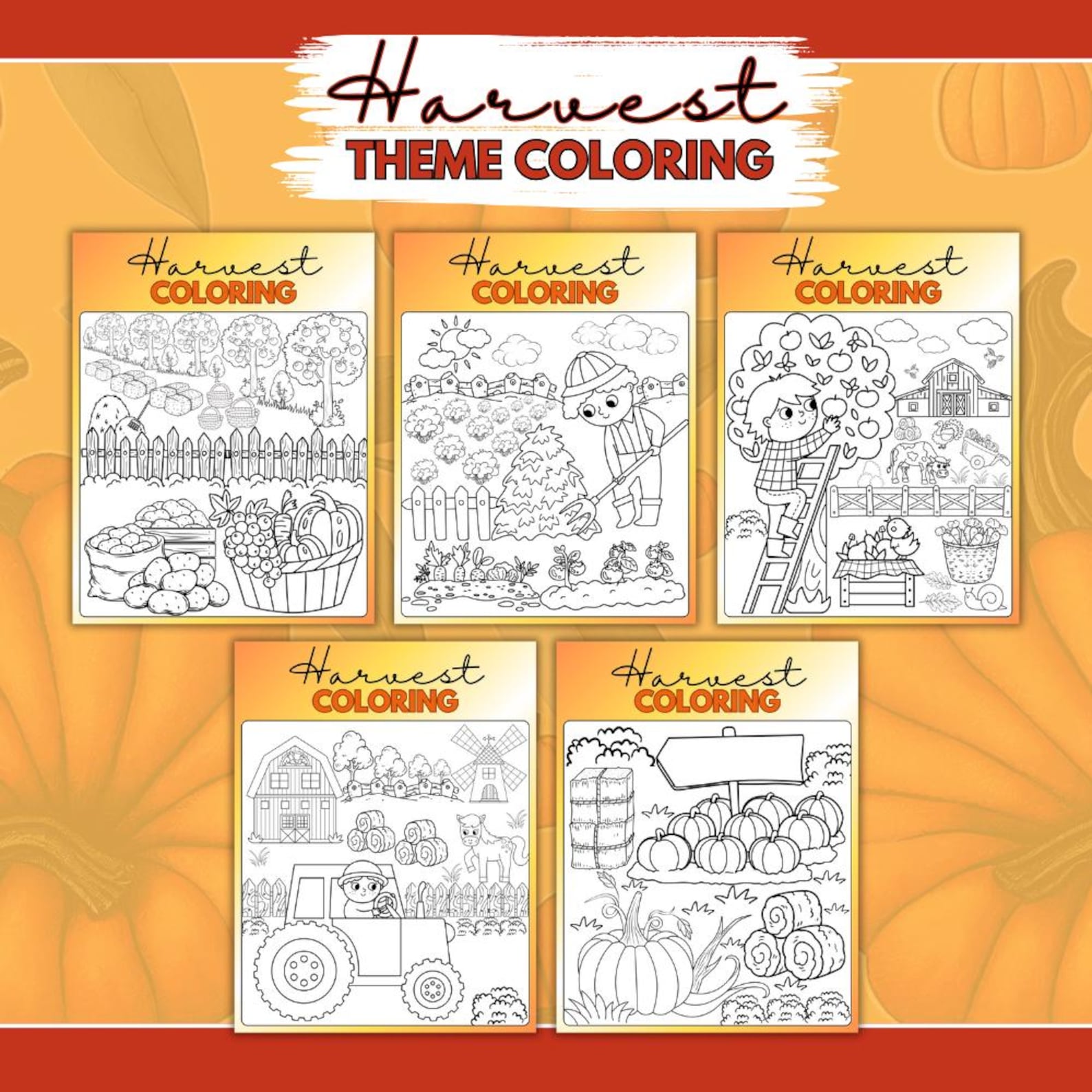 Harvest Party Bundle | Fun Fall Activities | Harvest Games and ...