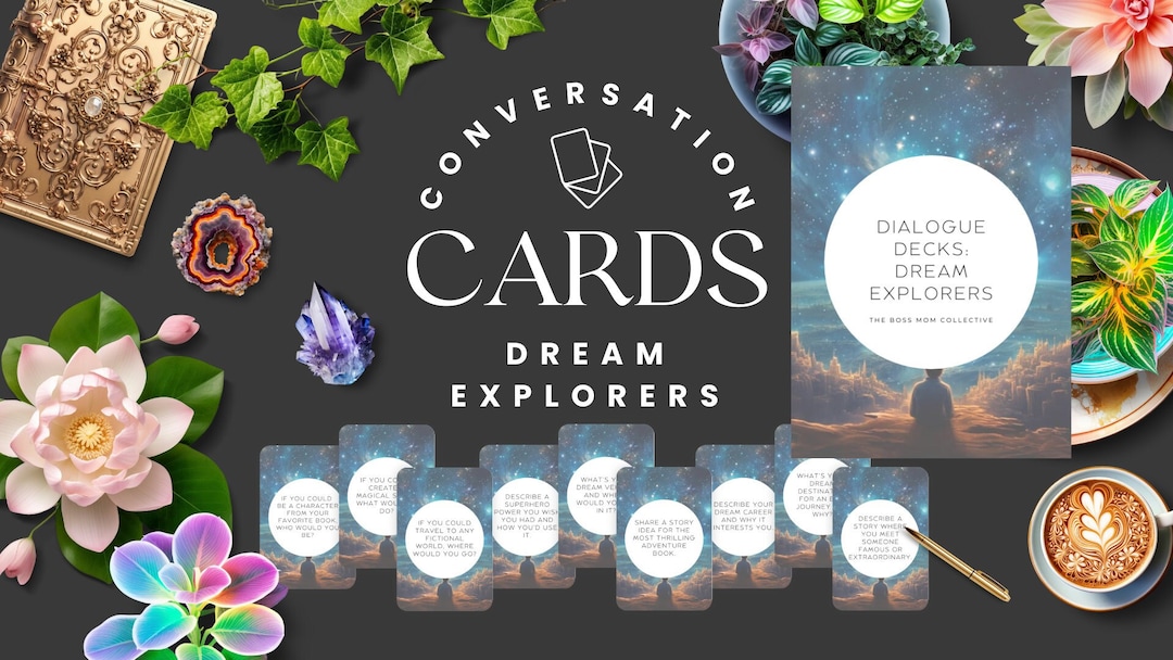 Conversation Cards | Kids Conversation Starters | Dinner Card ...