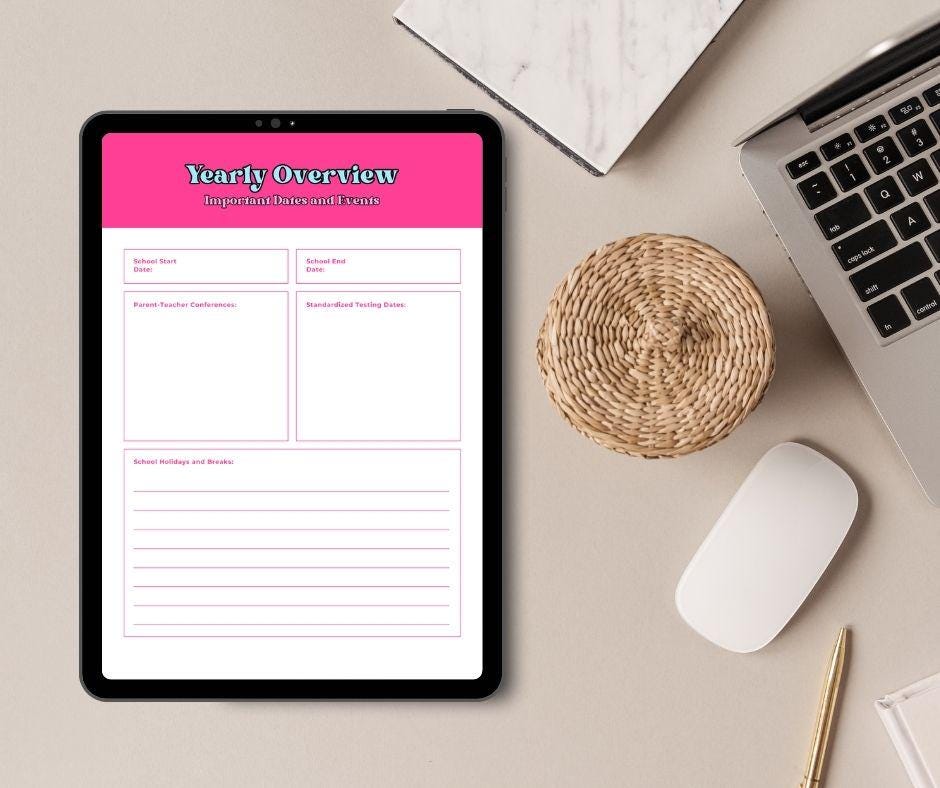 School Psychologist | Digital Planner | Digital Download | iPad Planner ...