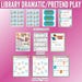 Library Dramatic Play Printable | Pretend Play Classroom | Imaginative ...