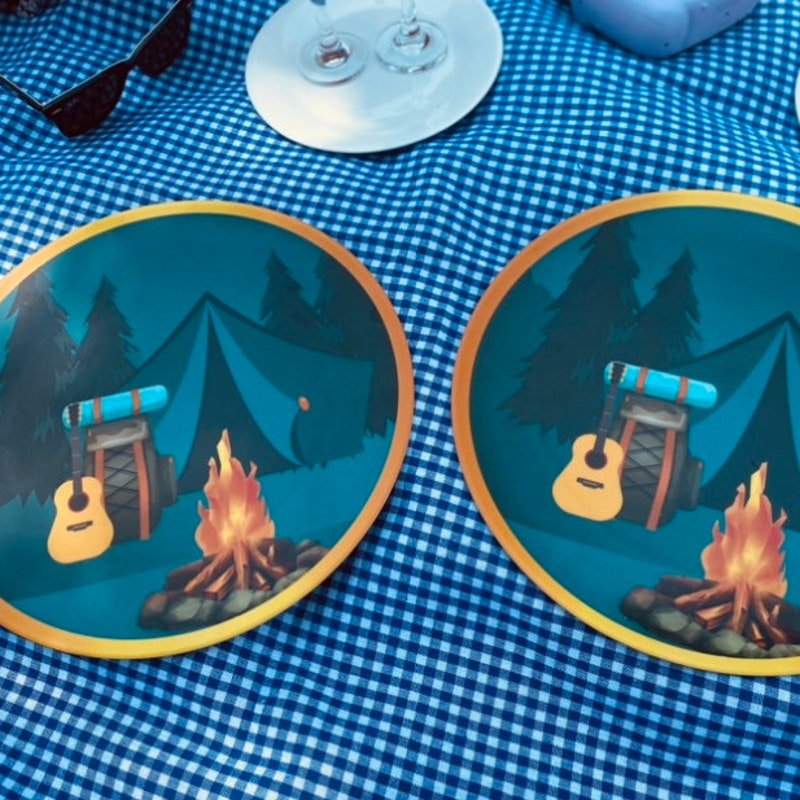 Camping Plate - Etsy